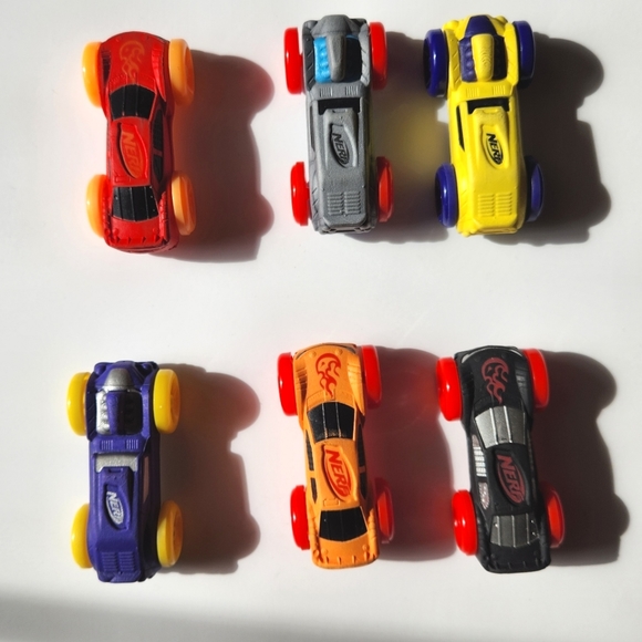 Hasbro Nerf Nitro | Toys | Hasbro Nerf Nitro Foam 6 Cars | Poshmark